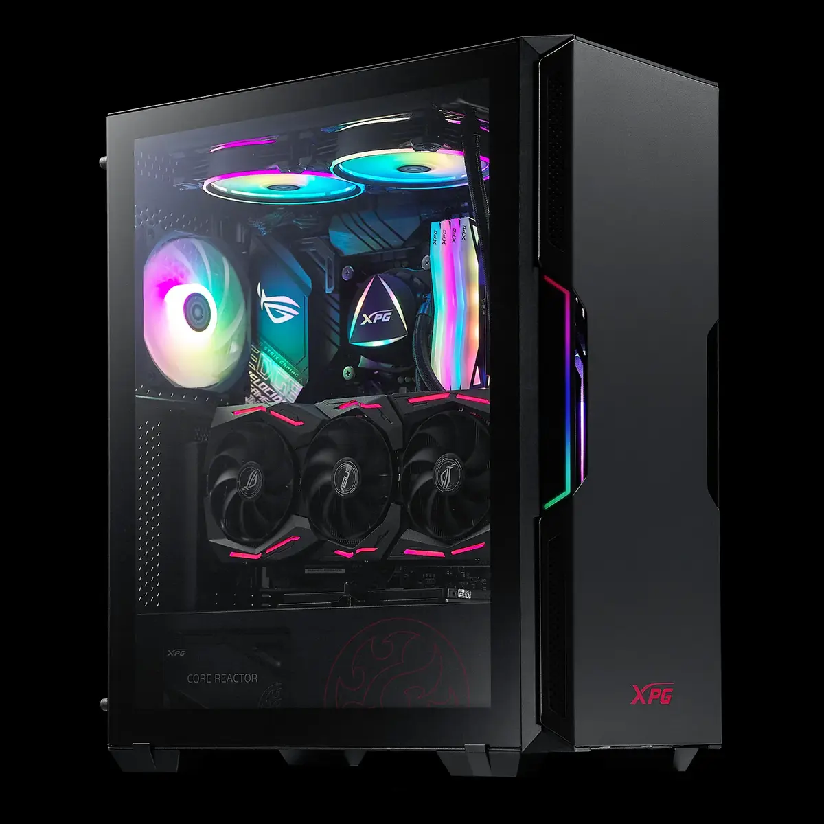 XPG STARKER Mid-Tower Black — Download PDF Manuals, Catalogs ...